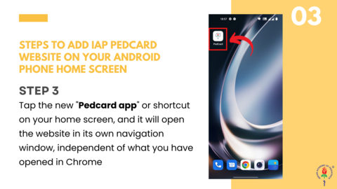 PedCard : exclusive for IAP members