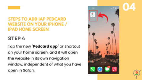 PedCard : exclusive for IAP members